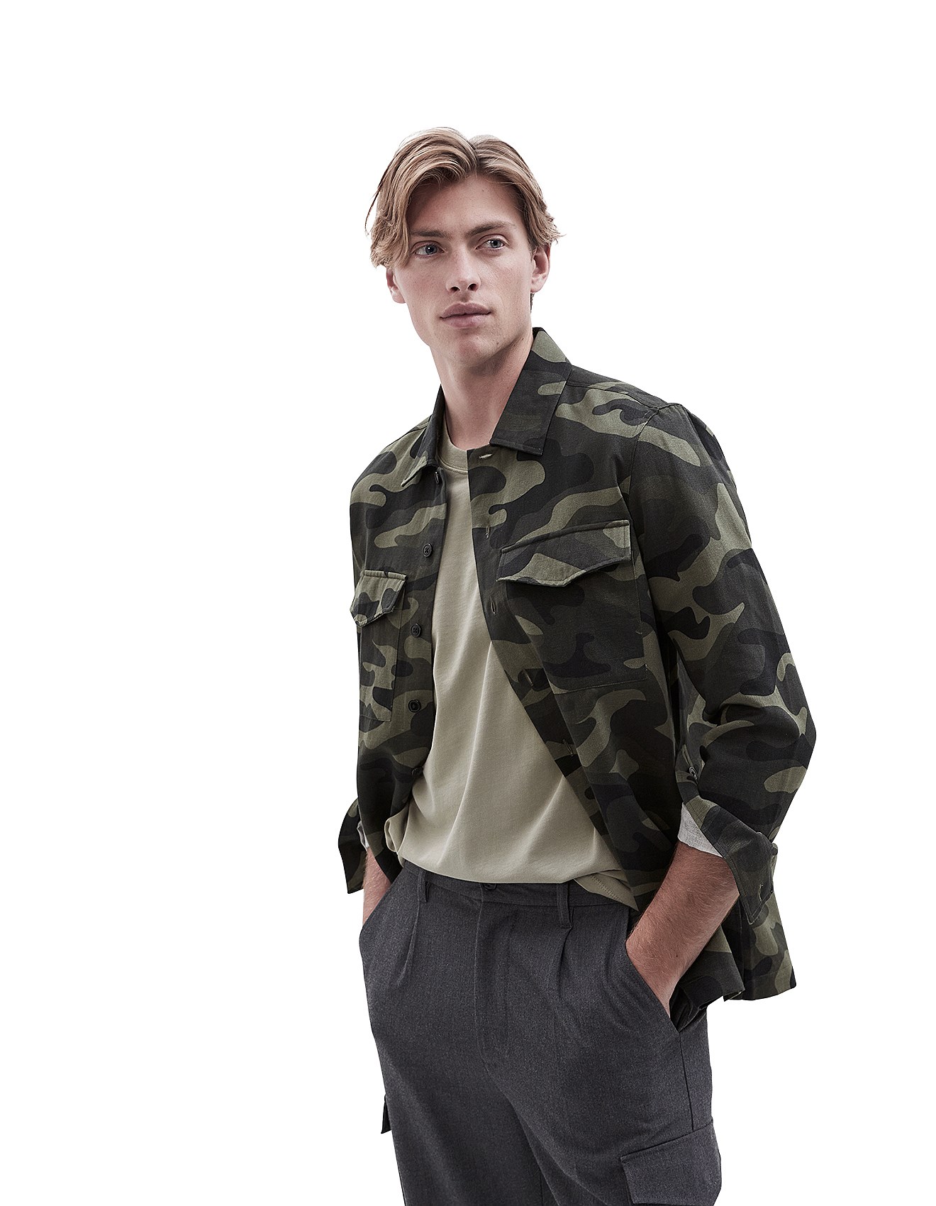 Unison Utility Overshirt | David Jones