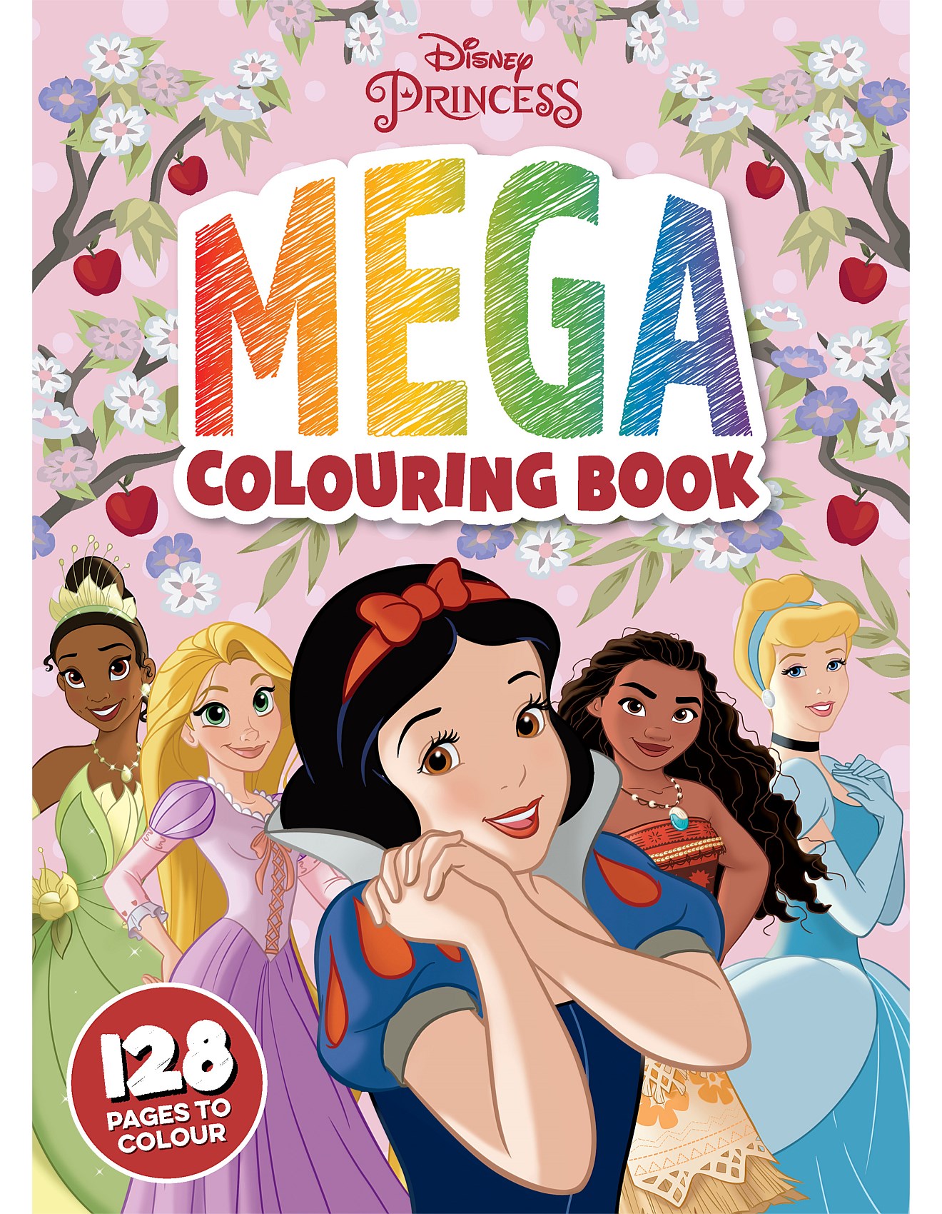 Scholastic Disney Princess Mega Colouring Book | David Jones
