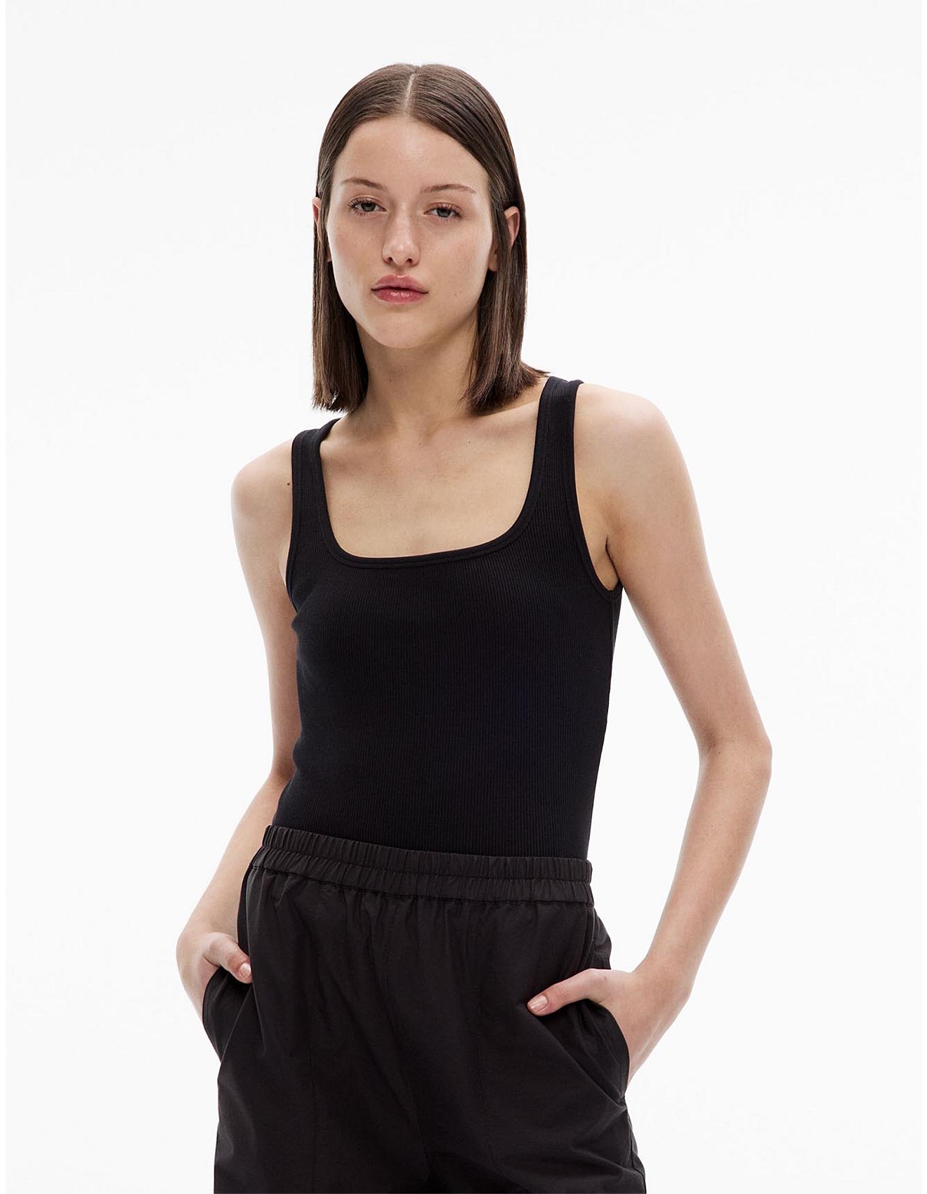 Witchery Square Neck Tank | David Jones