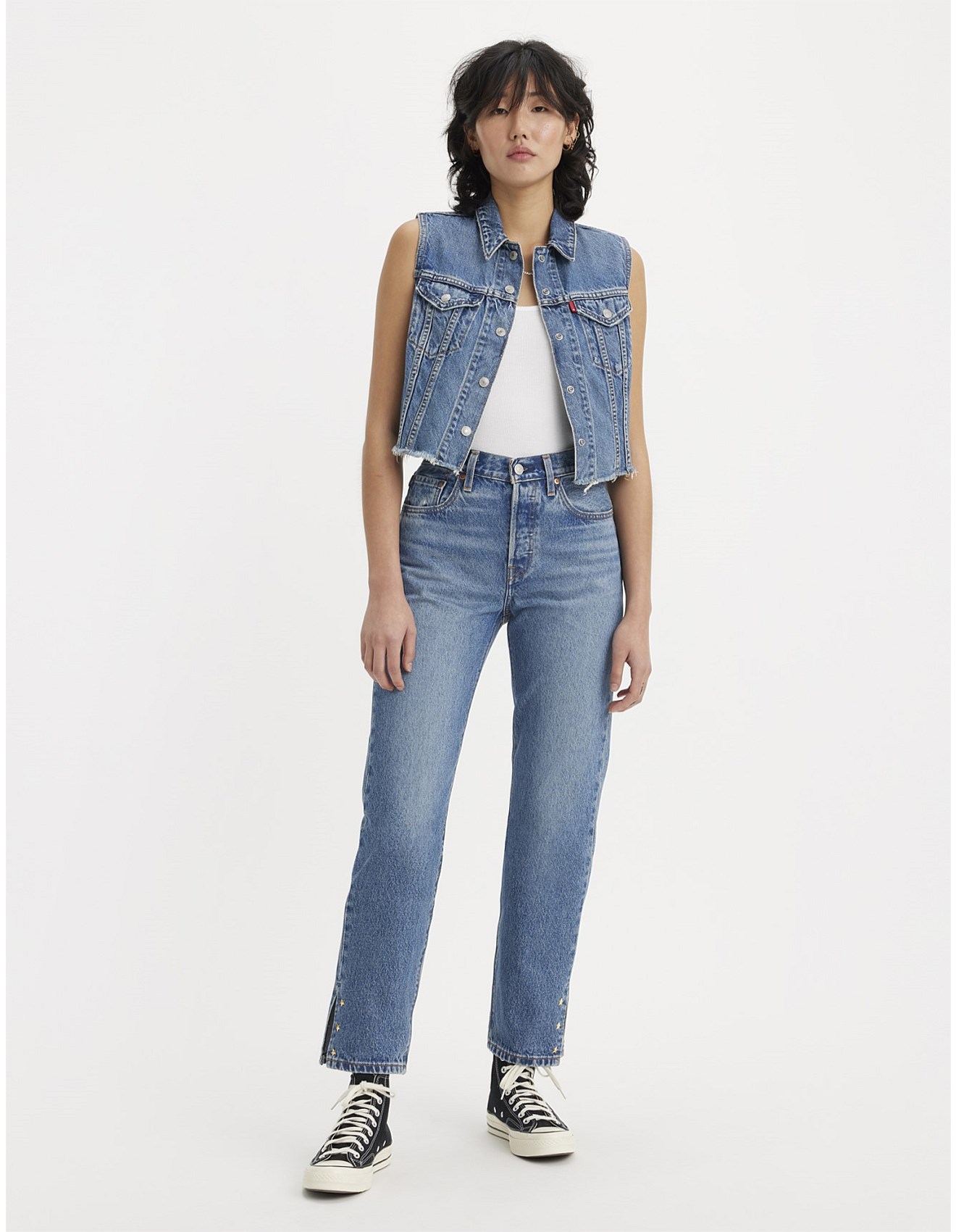 Levi's 501 Crop Jean | David Jones