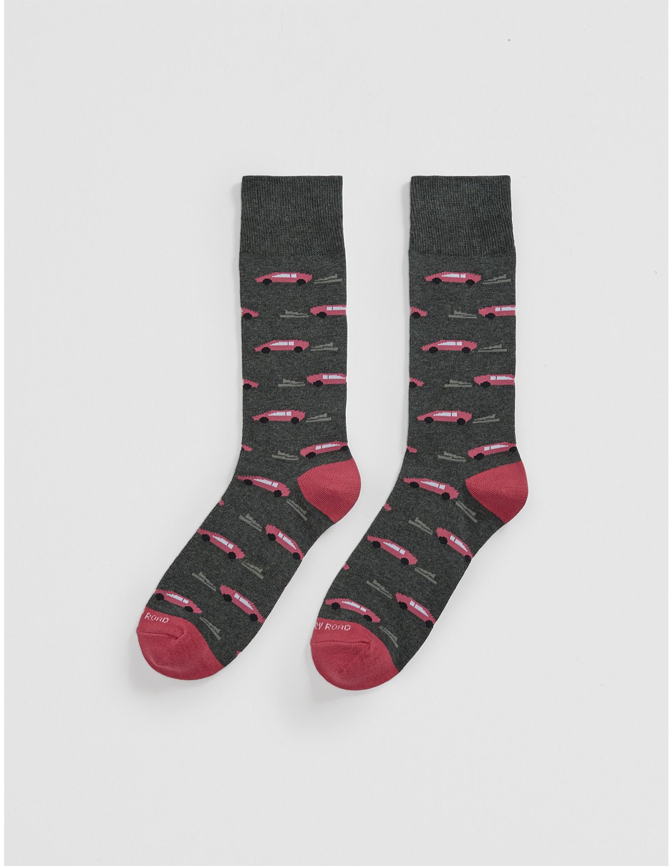 Country Road Australian Cotton Blend Race Car Sock | David Jones
