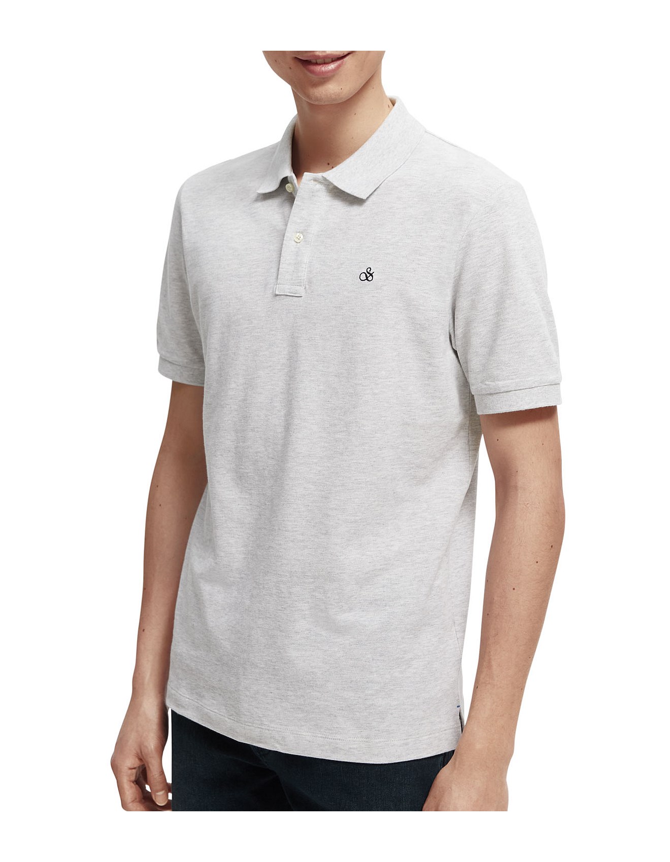 Scotch & Soda Organic Cotton Classic Polo | David Jones
