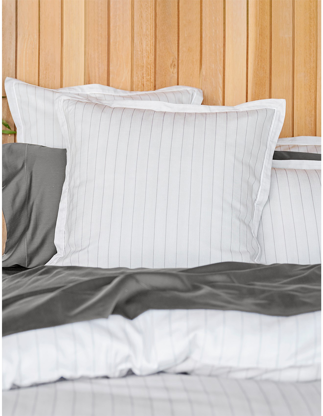 Cotton House Draper Euro Pillow Case | David Jones