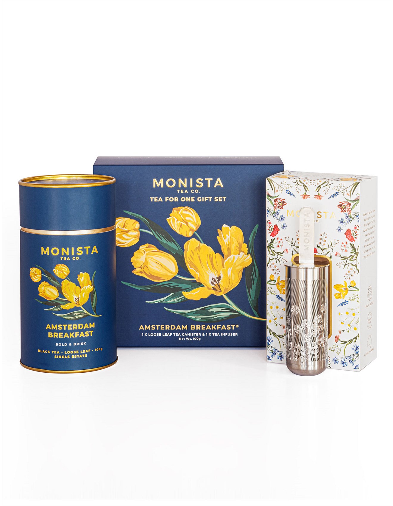 Monista Tea Amsterdam Breakfast Tea For One Gift Set | David Jones