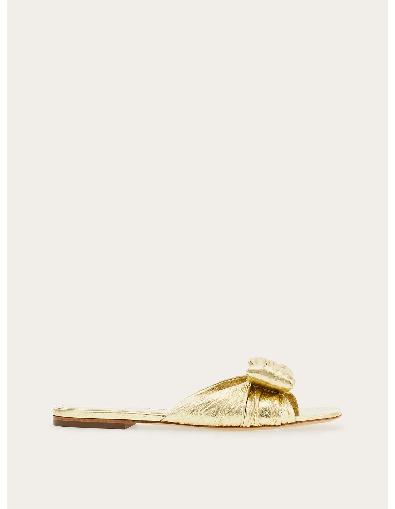 Ferragamo Padded Vara Bow Slide | David Jones