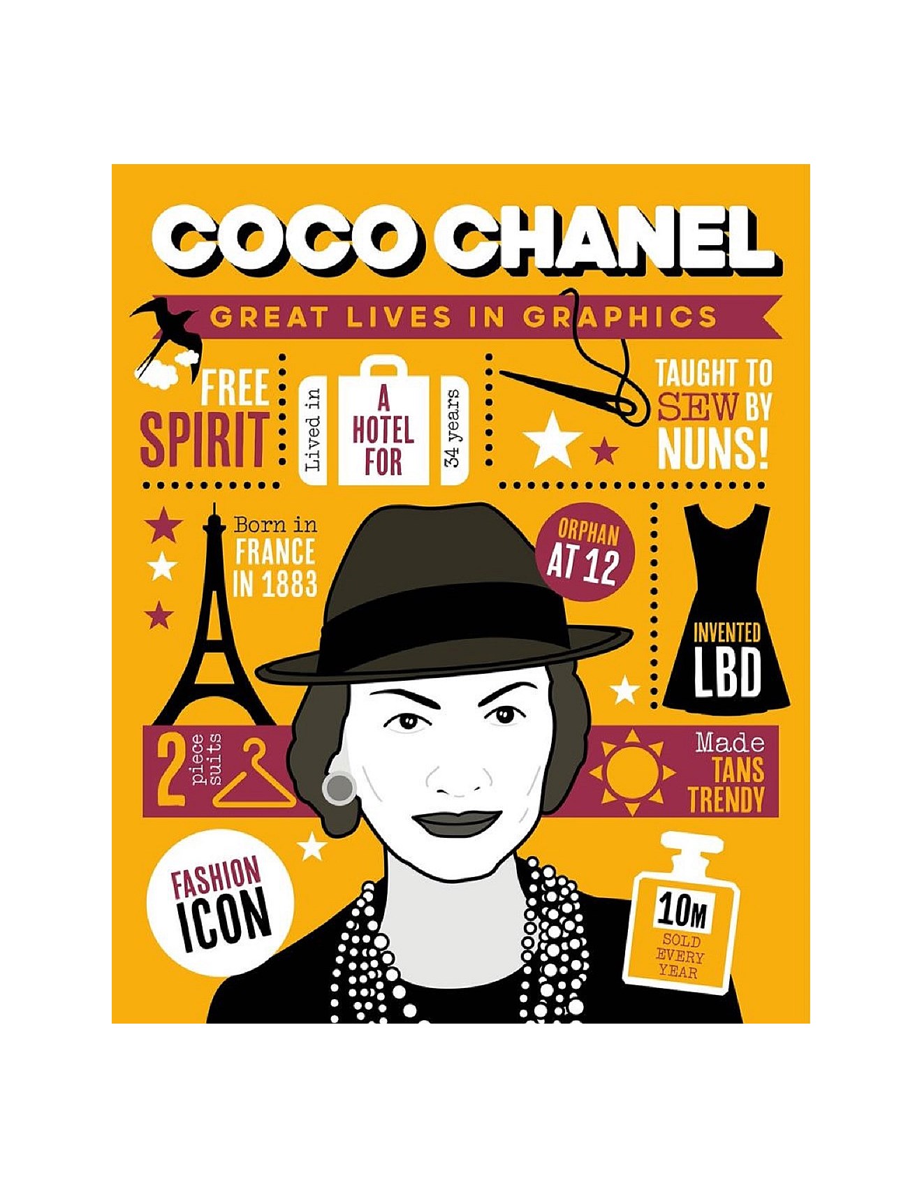 Peribo Coco Chanel: Great Lives In Graphics By Abhishek Patel | David Jones