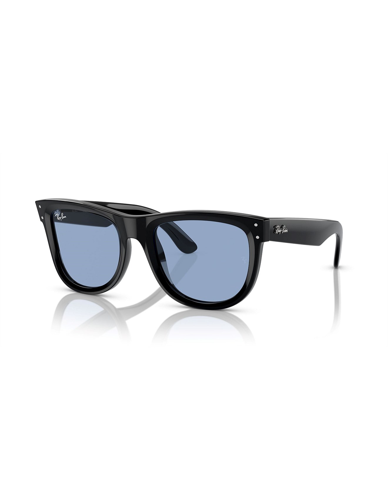 Ray-ban Wayfarer Reverse Square Black Sunglasses | David Jones