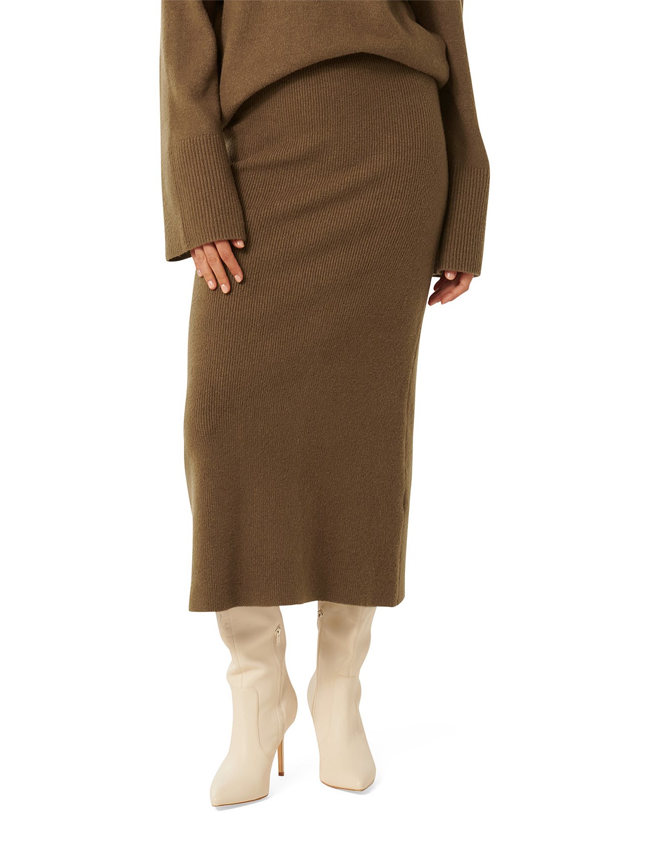 Forever New Layla Co-ord Midi Skirt | David Jones