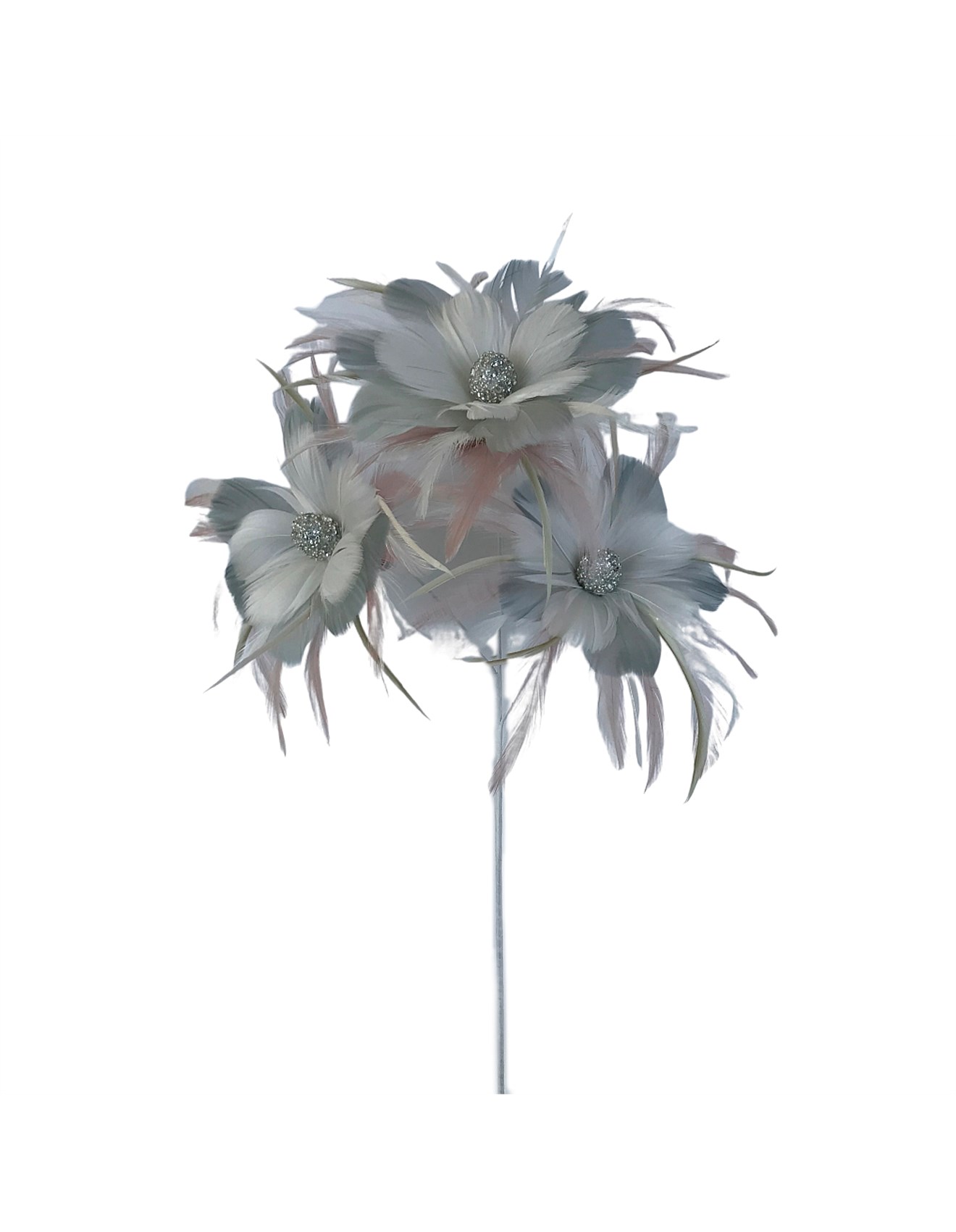 David Jones 61cm Feather Flowers Tree Pick | David Jones