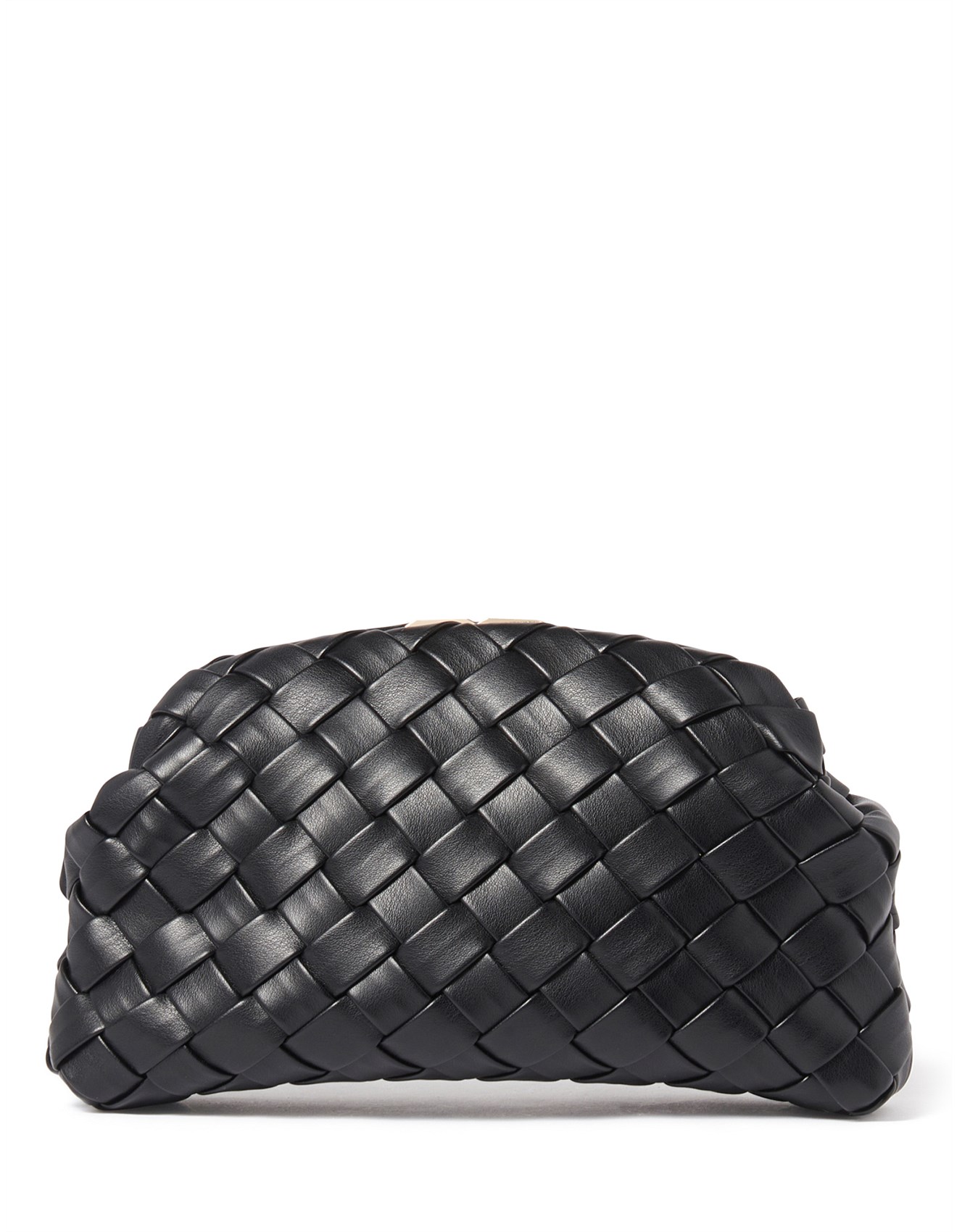 Forever New Winifred Weave Frame Clutch | David Jones