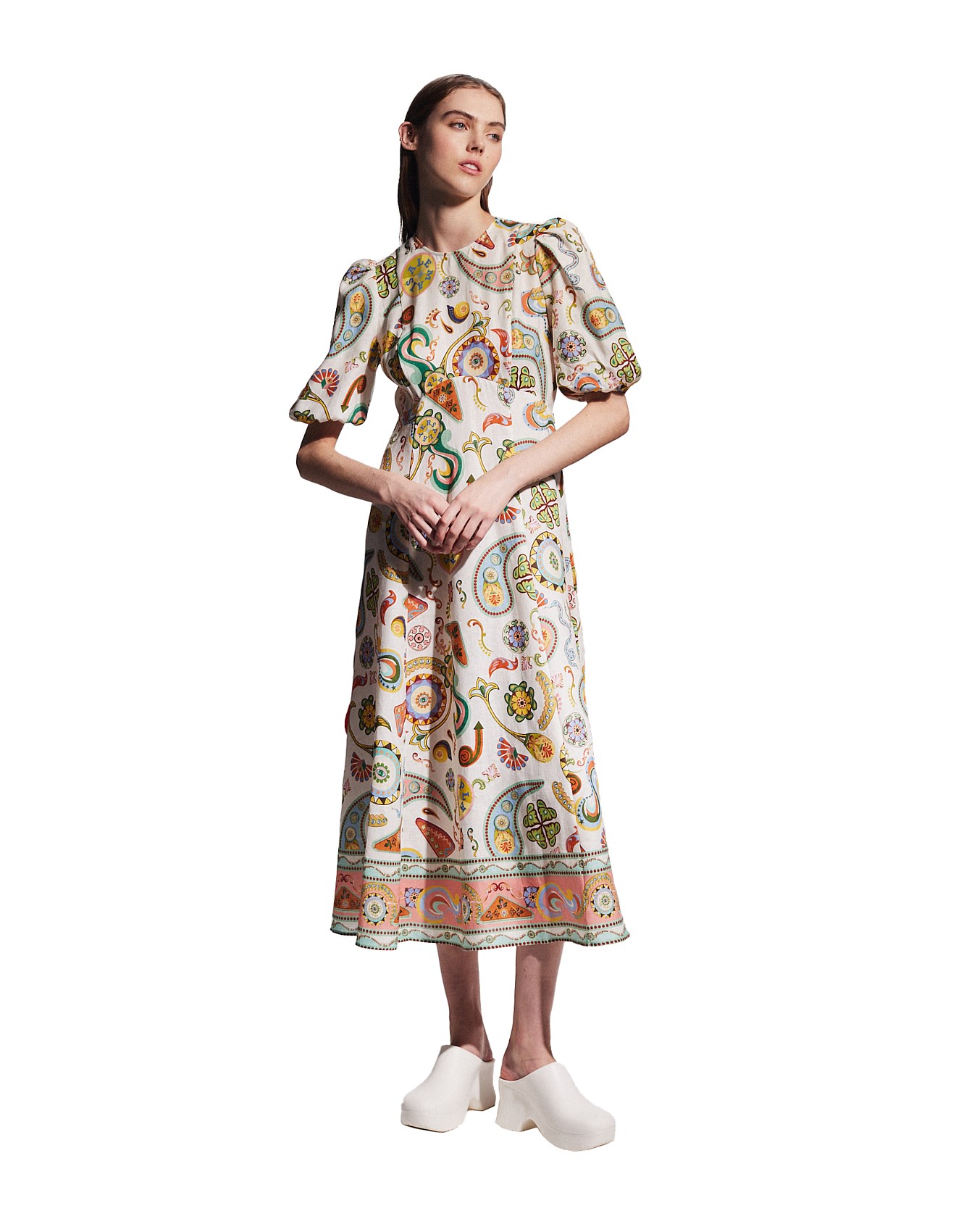 Alémais Arcade Midi Dress | David Jones