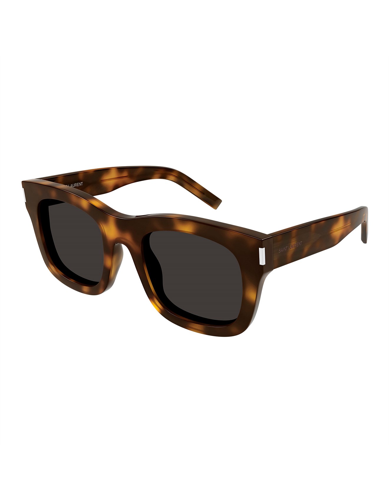 Saint Laurent Tort Rectangle Sunglasses | David Jones