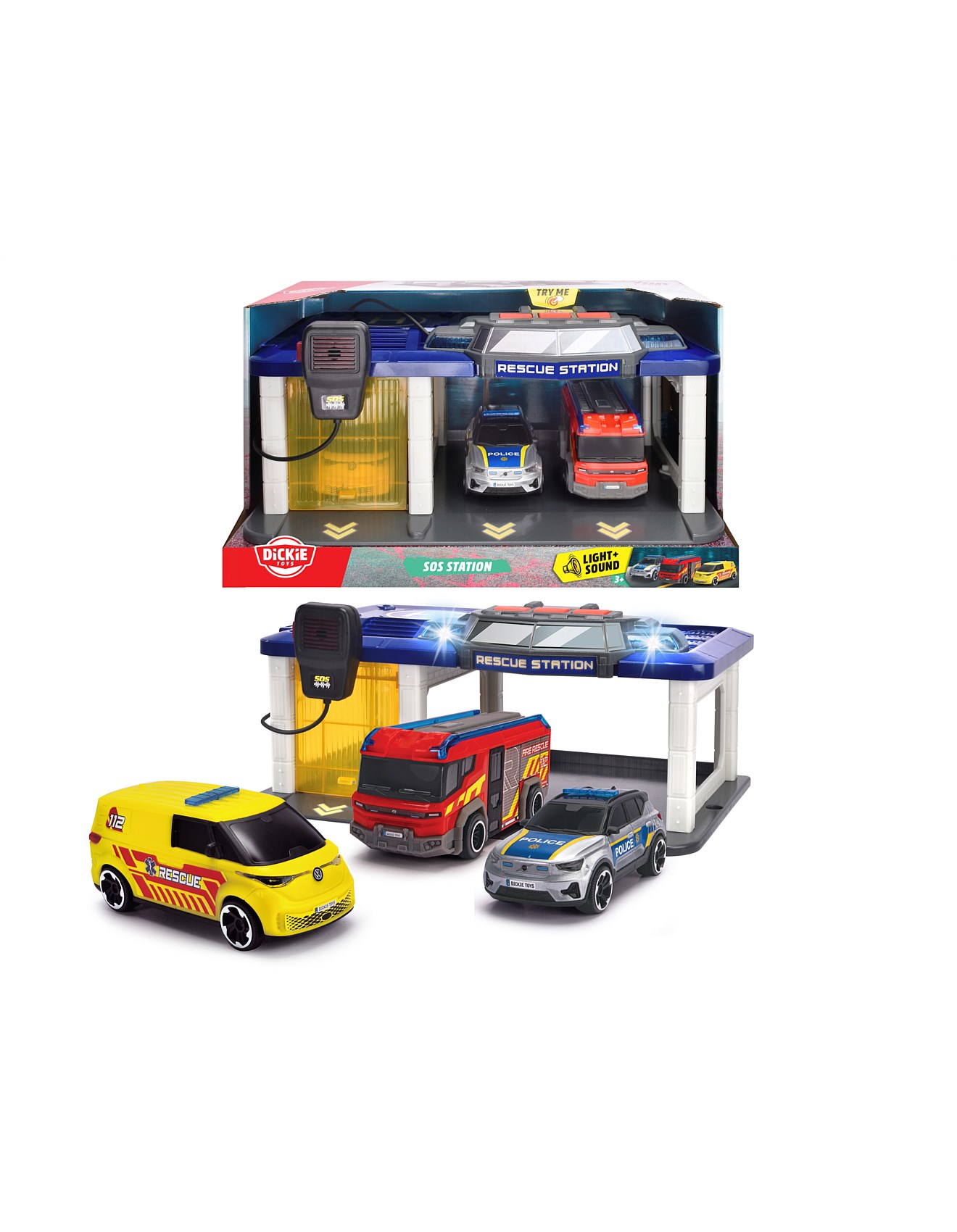 Dickie Toys Rescue Station With Light and Sound | David Jones