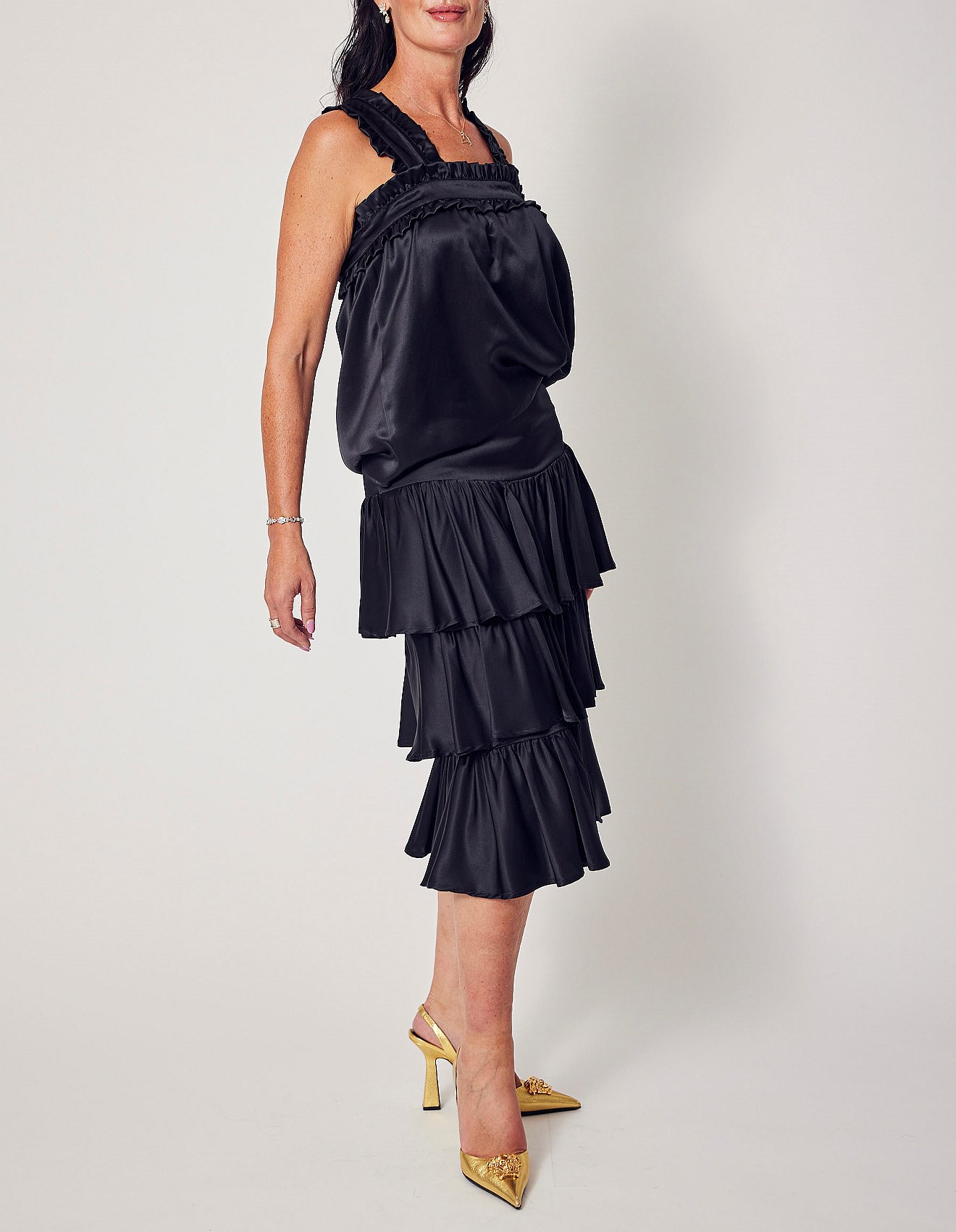 Lindsay Nicholas New York Elena Francesca Skrt In Black | David Jones