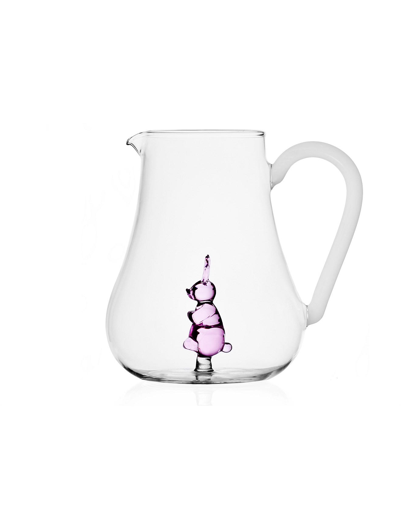 Ichendorf Milano Animal Farm Pitcher Pink Rabbit | David Jones
