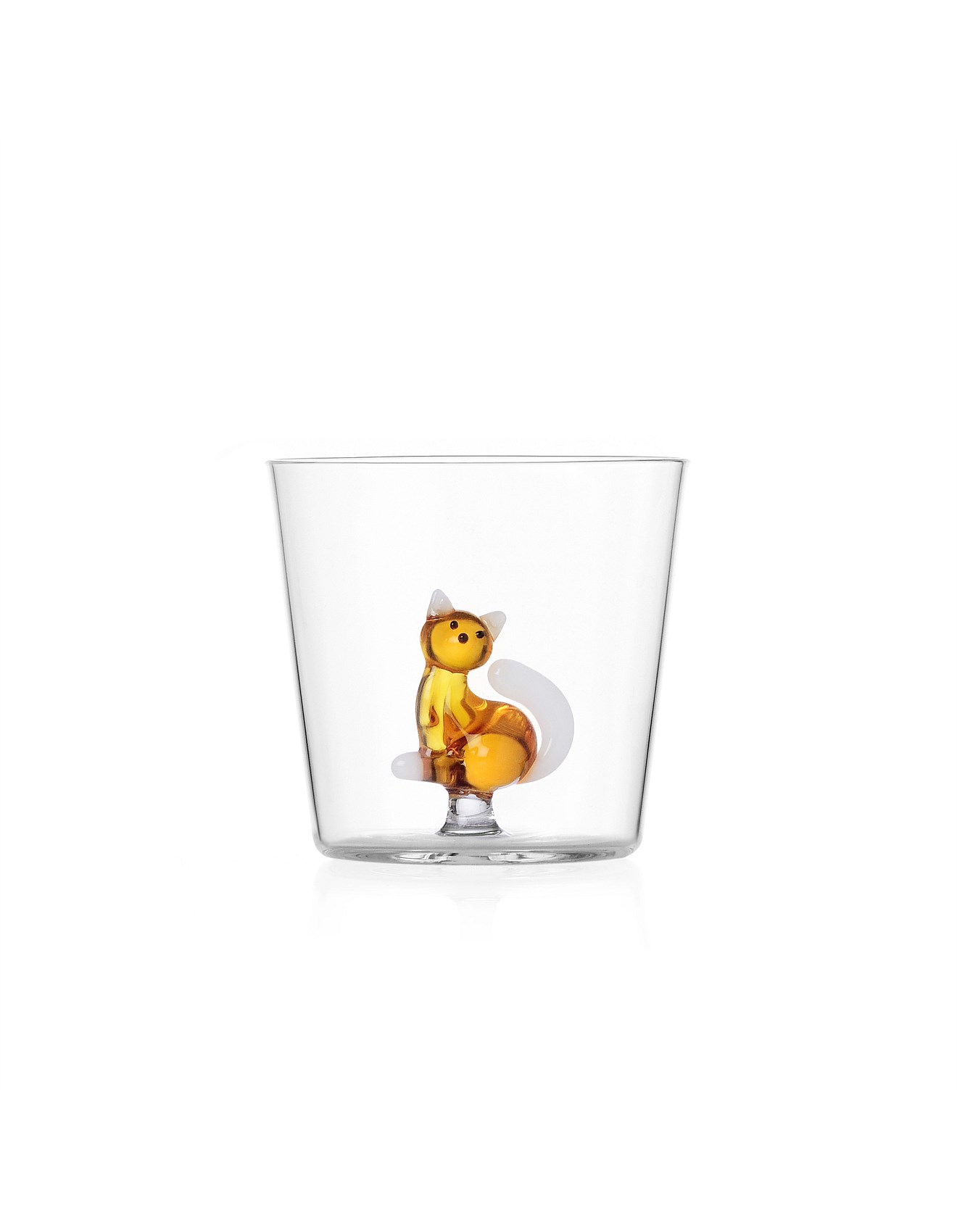 Ichendorf Milano Tabby Cat Tumbler Amber Cat With White Tail | David Jones