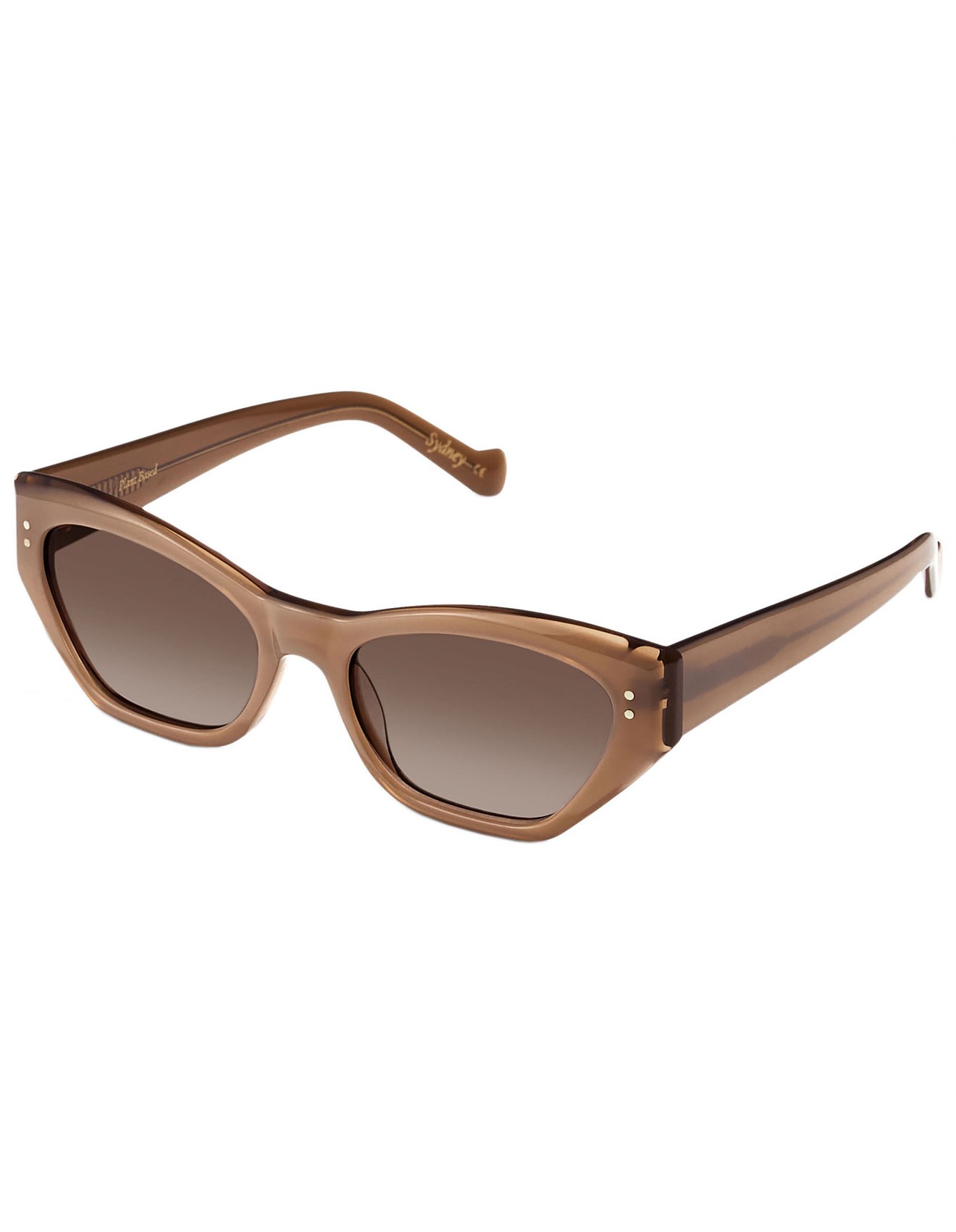 Luv Lou the Sydney Neutral Cat-eye Sunglasses | David Jones