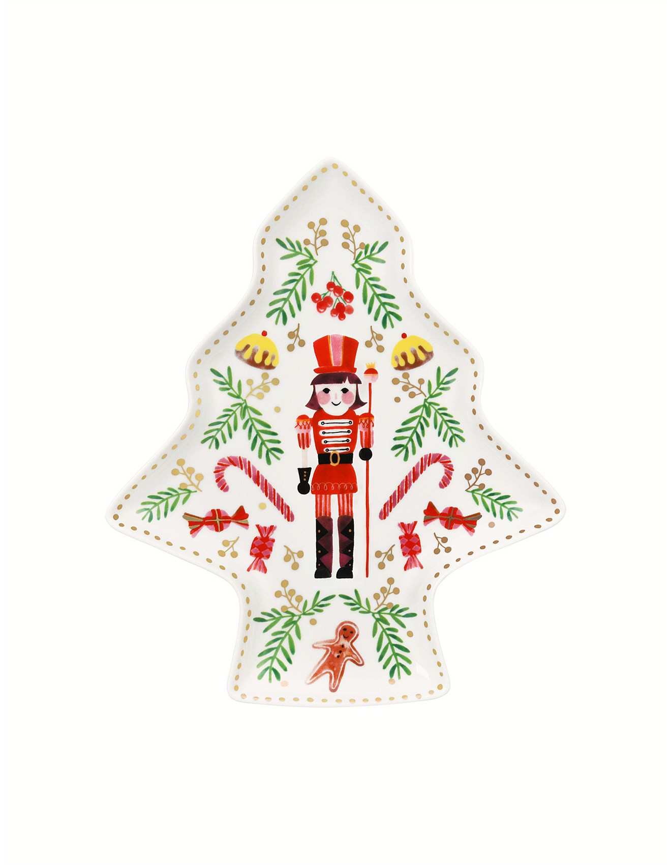 David Jones Nutcracker New Bone China Tree Dish | David Jones