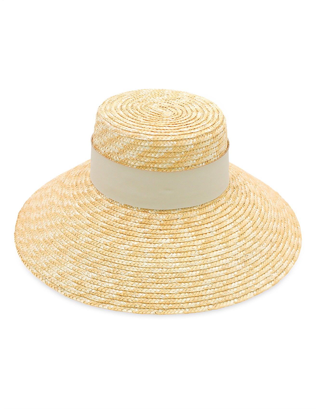 Ace Of Something Selkie Droop Hat In White | David Jones