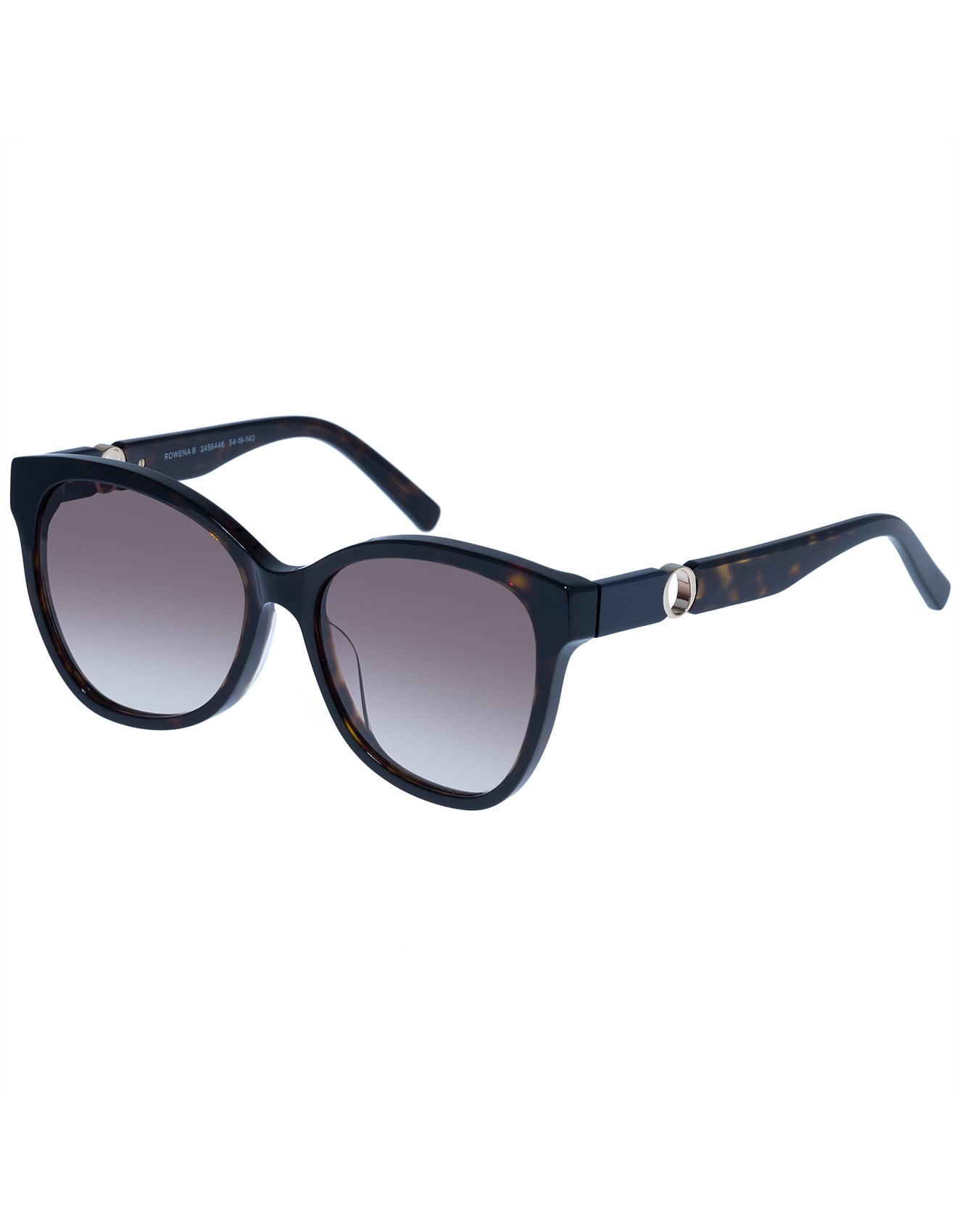 Oroton Rowena B Tort Cat-eye Sunglasses | David Jones