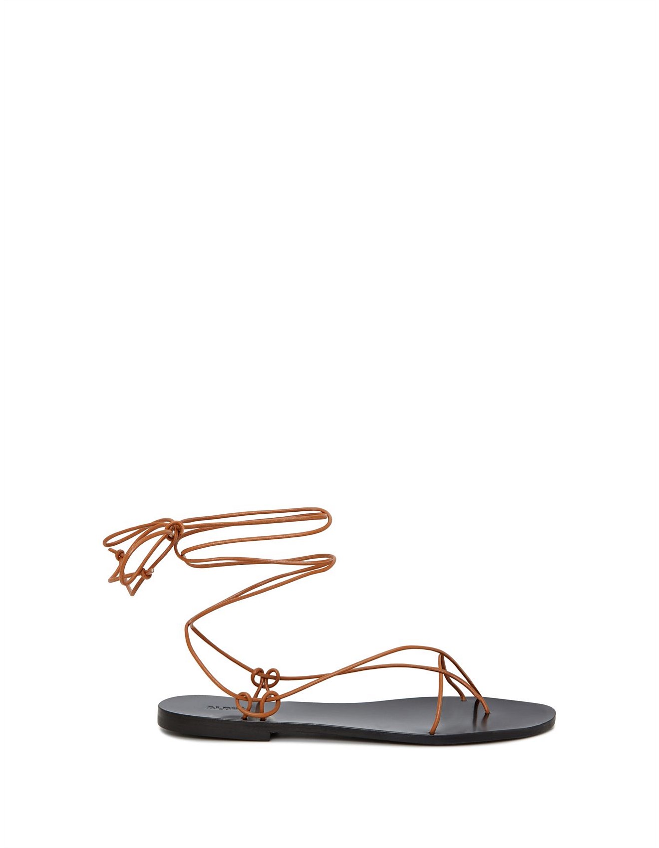 Alohas Tulip Tan Leather Sandals | David Jones