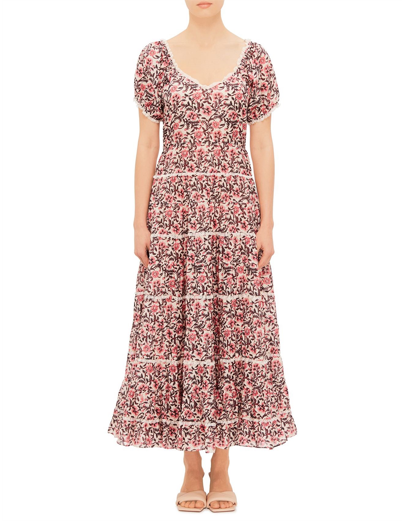 Rixo London Ophelia Midi Dress | David Jones
