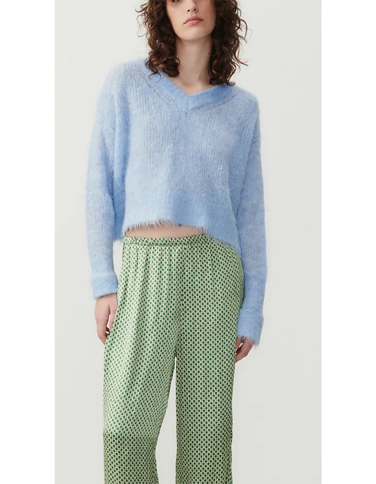 American Vintage V Neck Knit Pullover | David Jones