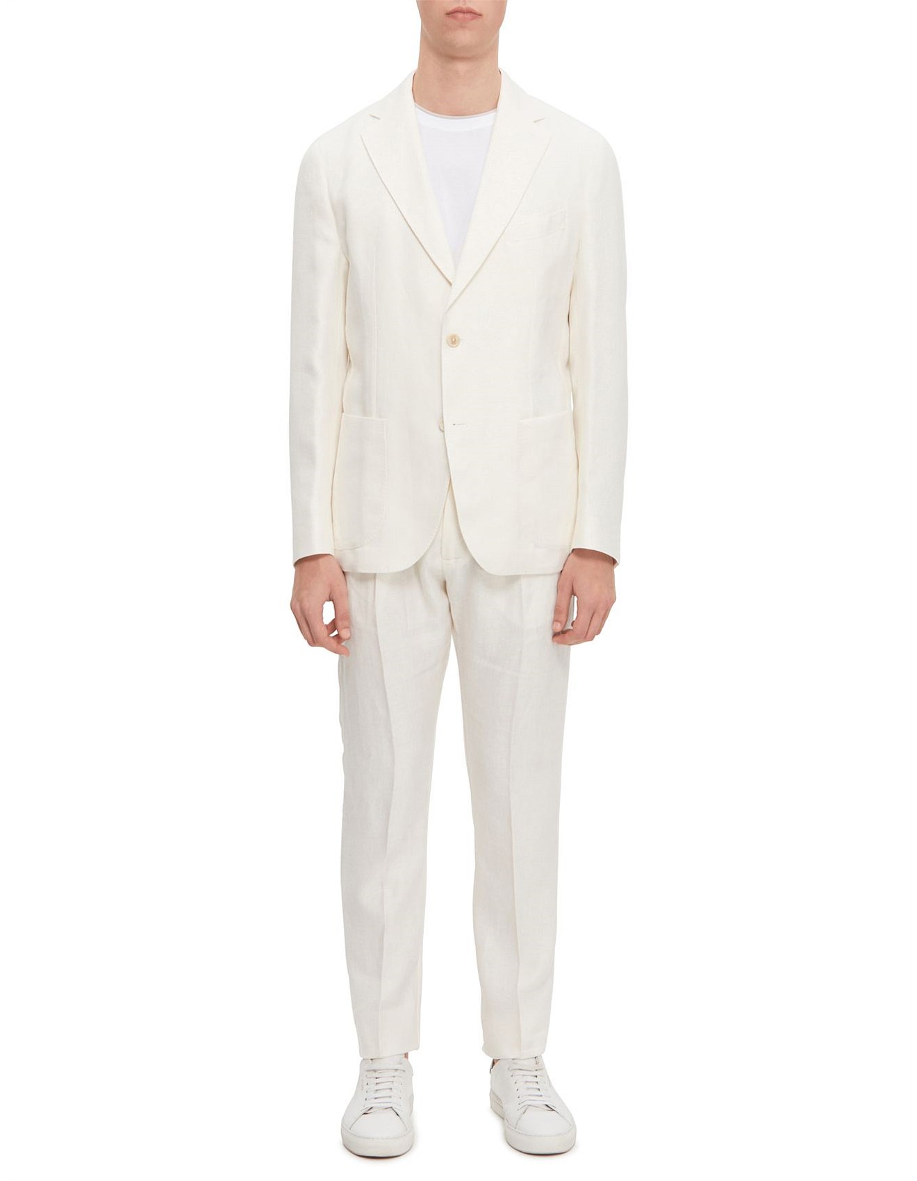 Eleventy Single-breasted Suit With 3 Rolled Two Jacket | David Jones
