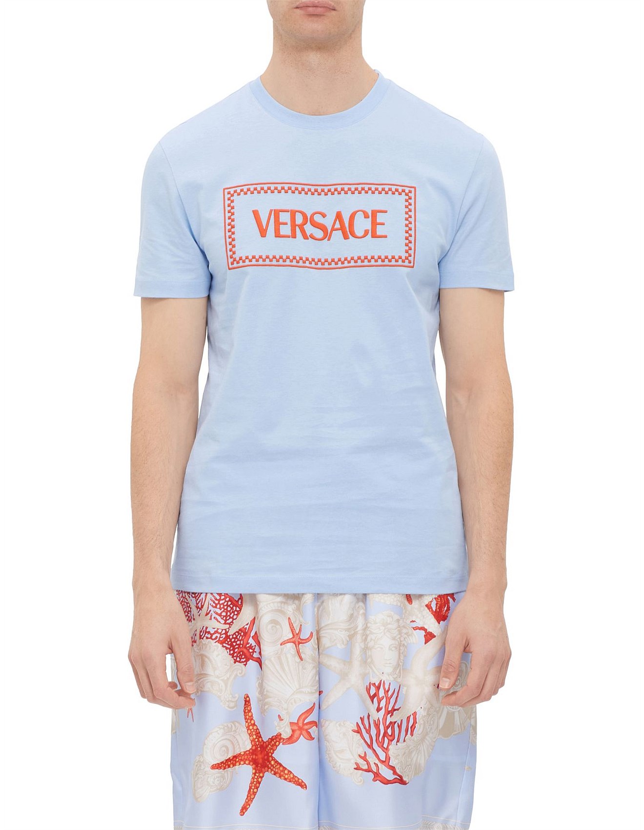 Versace Collection Logo Emblem T-shirt | David Jones