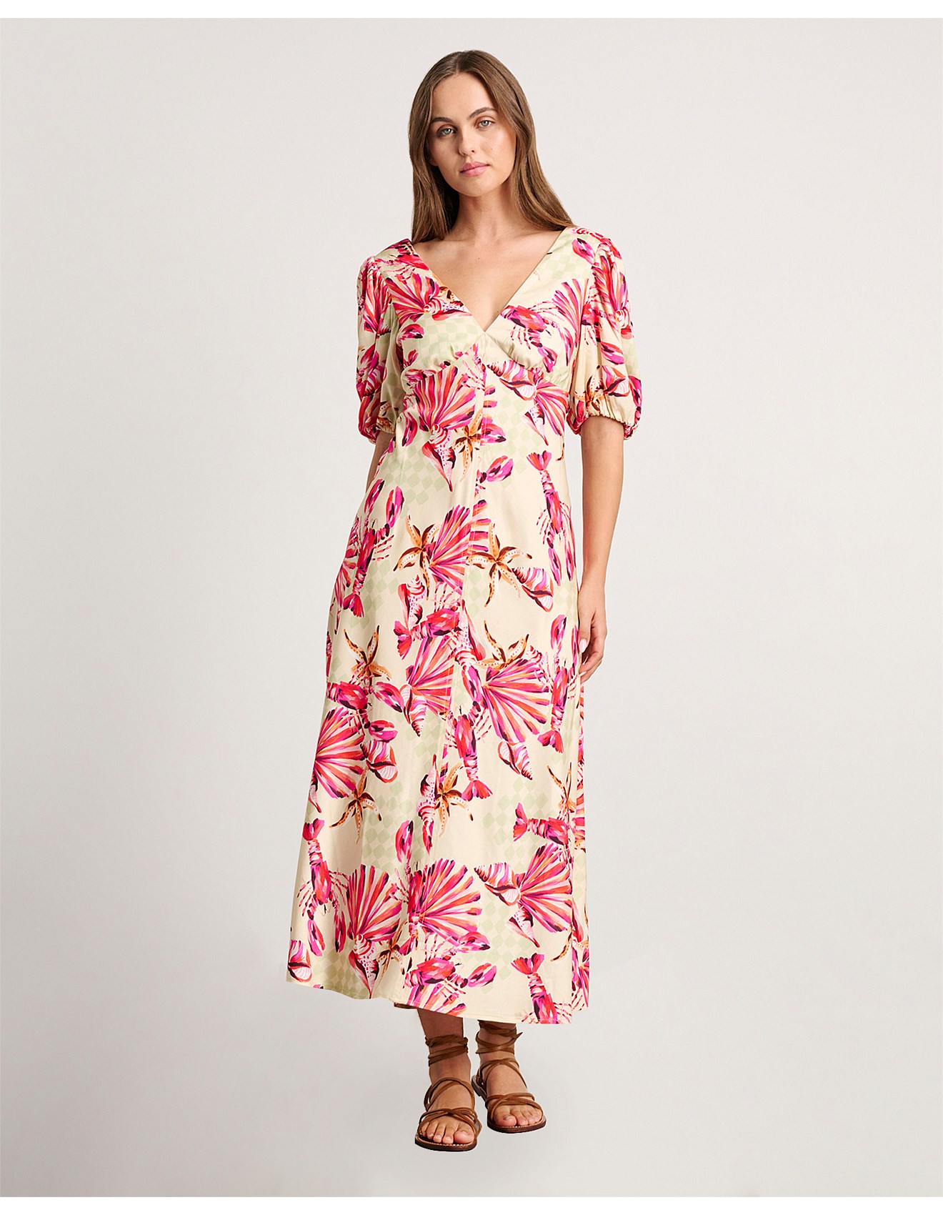 Jag Lobster Maxi Dress | David Jones