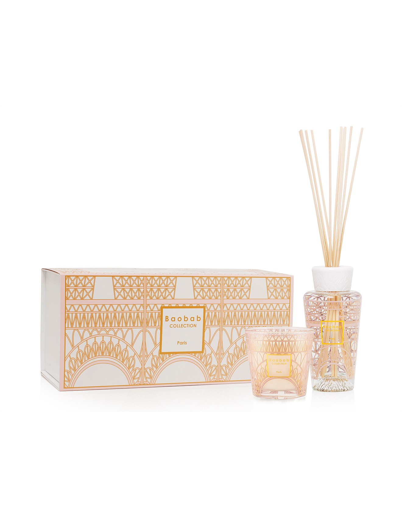 Baobab My First Baobab Candle and Diffuser Gift Set -Paris | David Jones