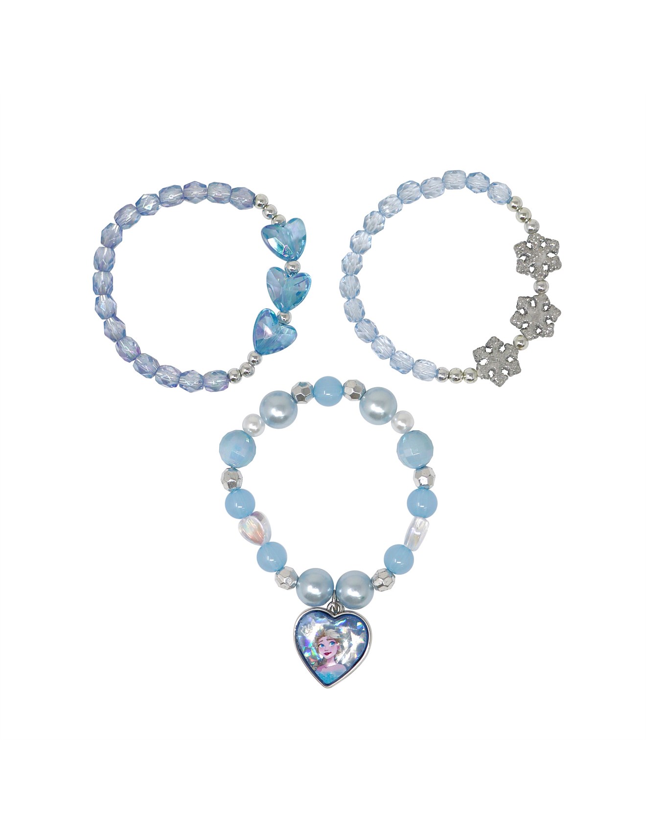Disney Disney Frozen Elsa Bracelet Set Of 3 | David Jones