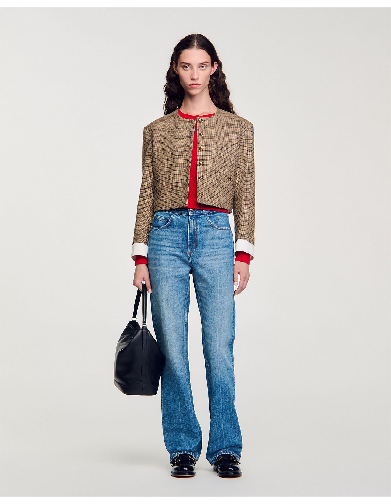 Sandro Paris Cardinal Suit Blazer | David Jones