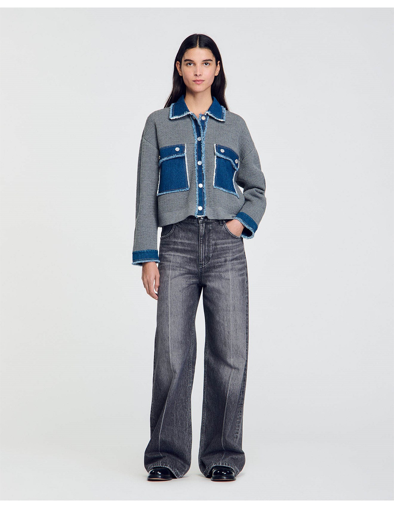 Sandro Paris John Cardi-coat | David Jones