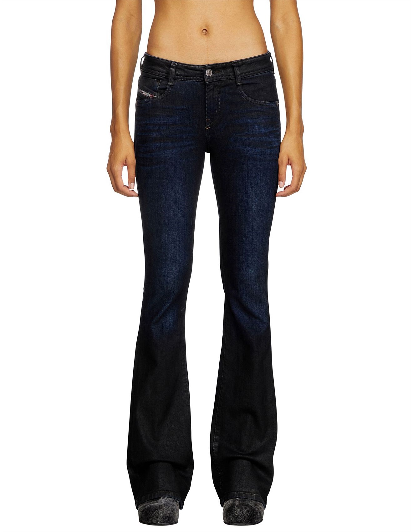 Diesel 1969 D-ebbey Low Waist Flared Jeans | David Jones