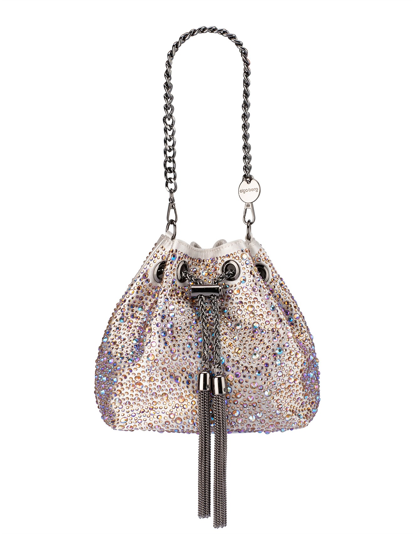 Olga Berg Mika Crystal Pouch | David Jones