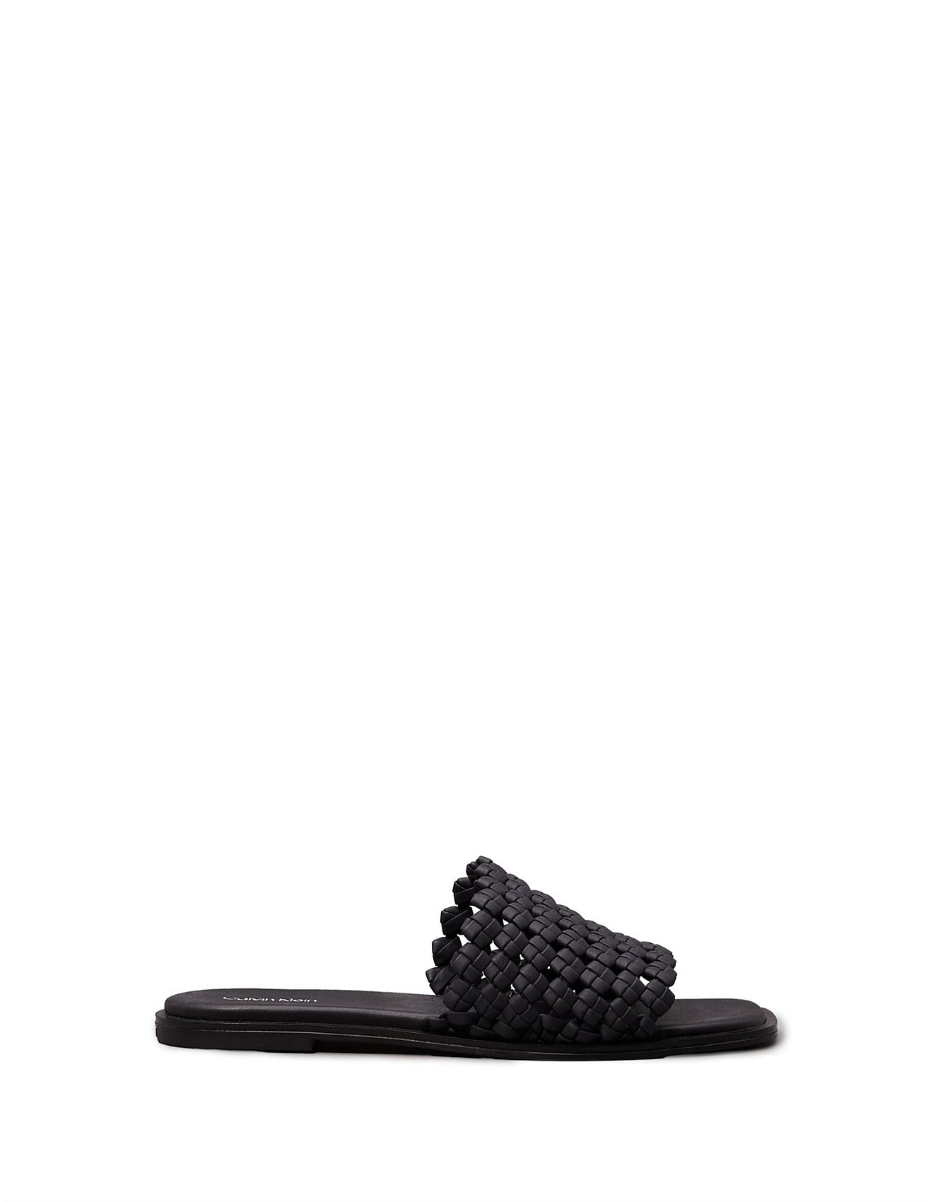 Calvin Klein Women's Flat Slide Latt Sandal | David Jones