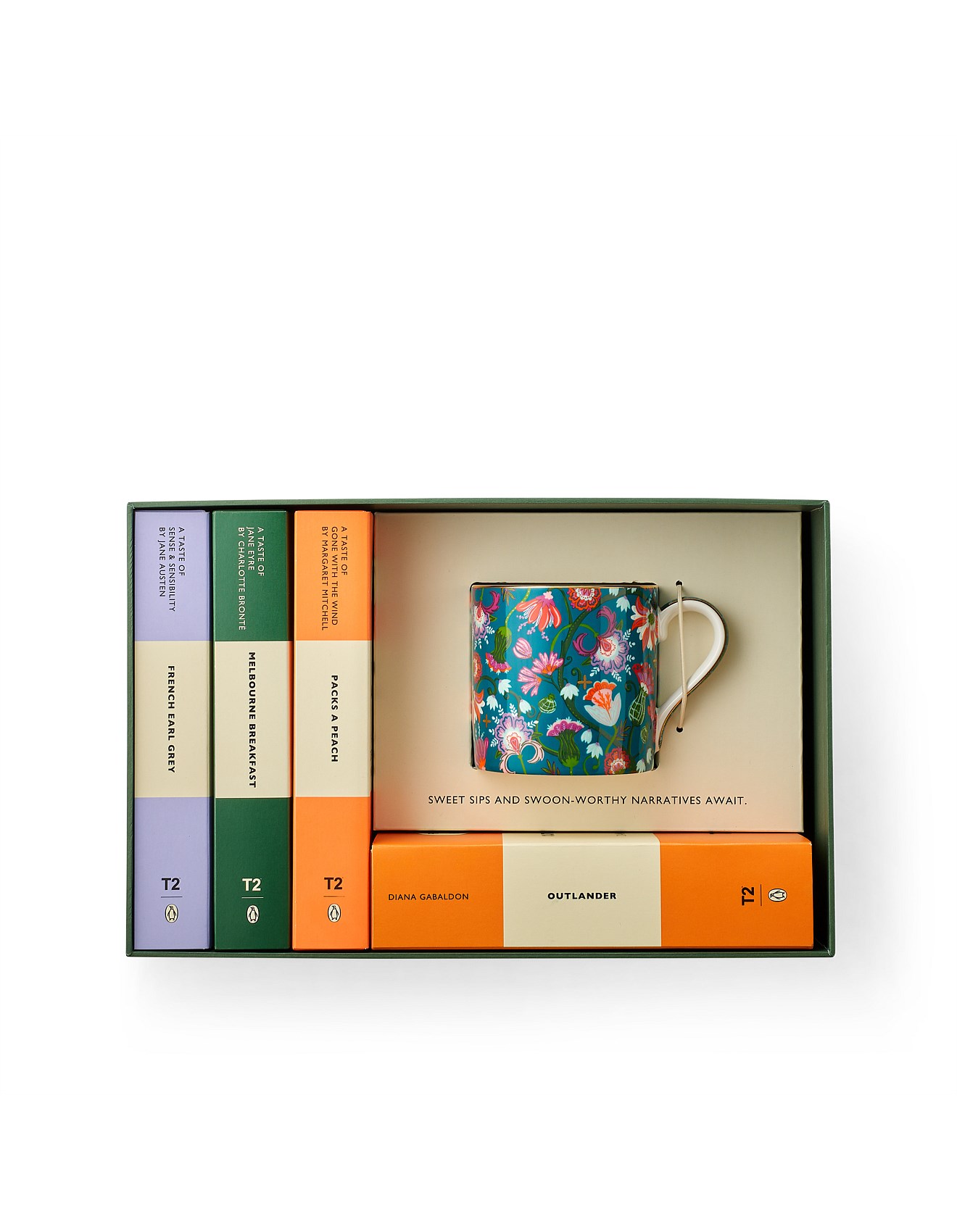 T2 T2 X Penguin Books -Tea & Books: Romance Tea Bag Gift Pack | David Jones
