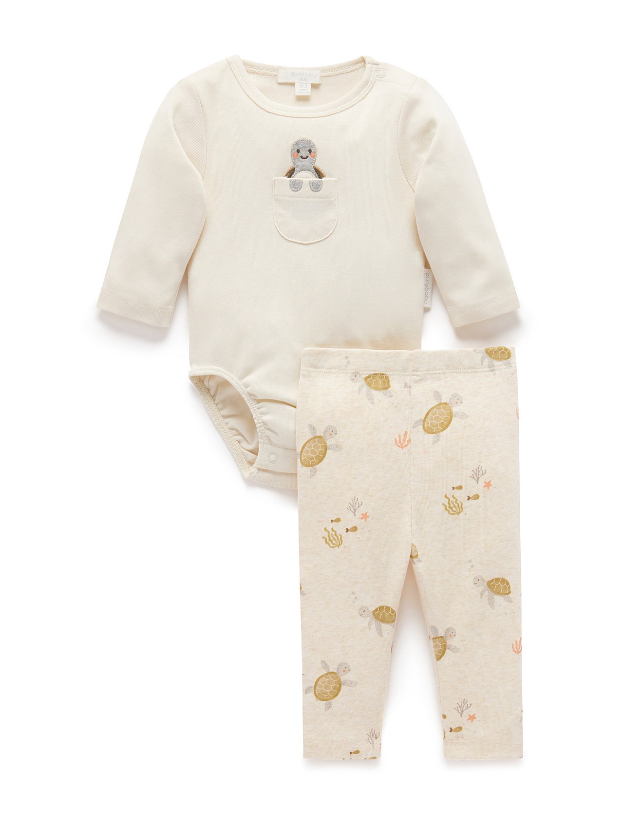Purebaby 2 Piece Set | David Jones