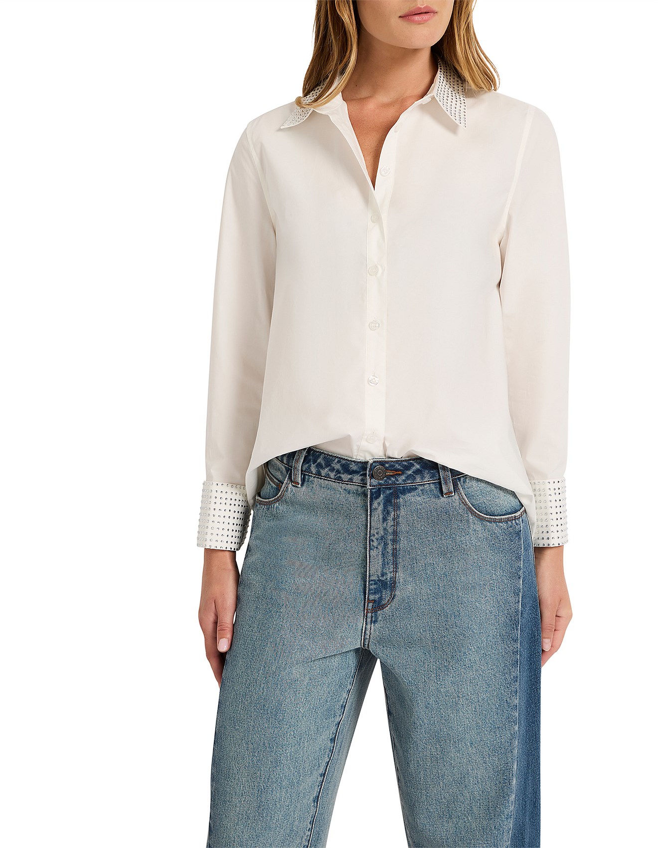 Marcs Women Steph Studded Shirt | David Jones