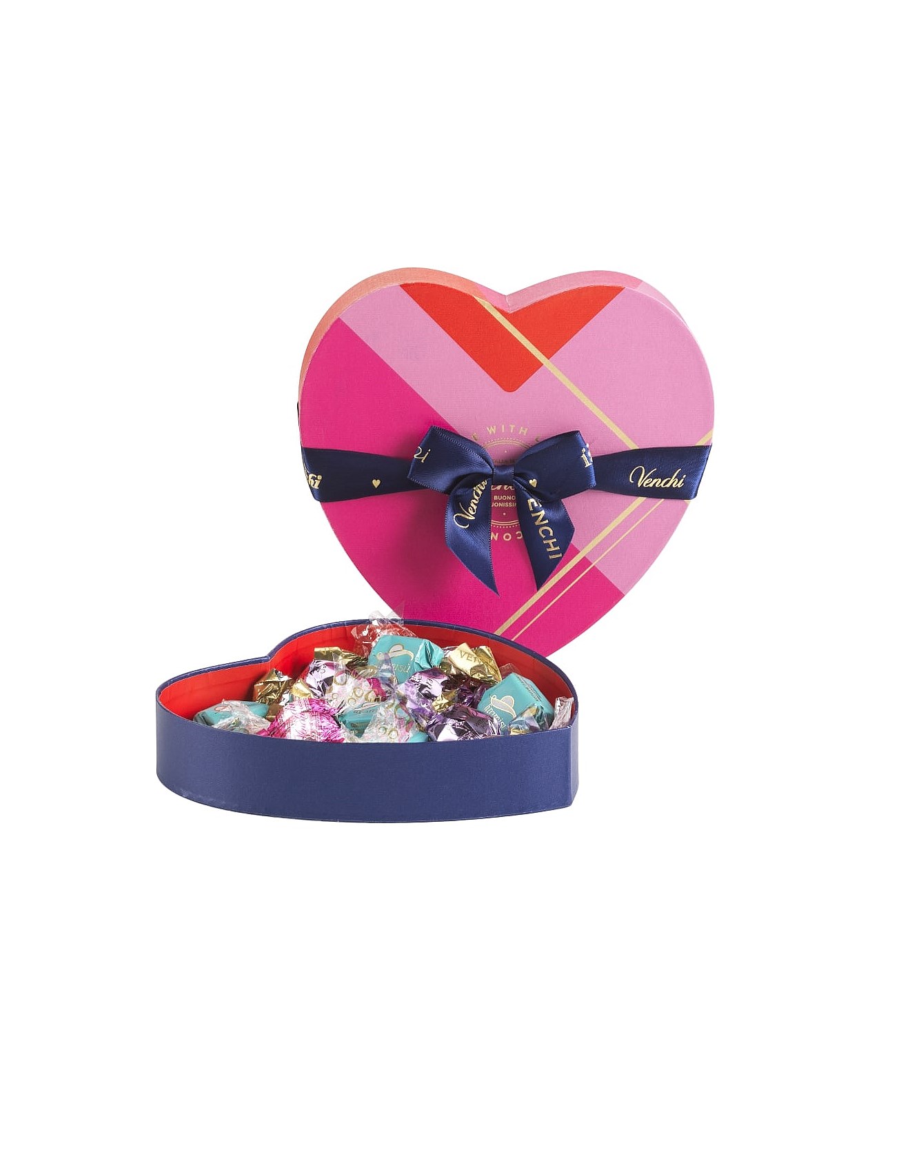 Venchi Large Heart Gift Box 185g | David Jones