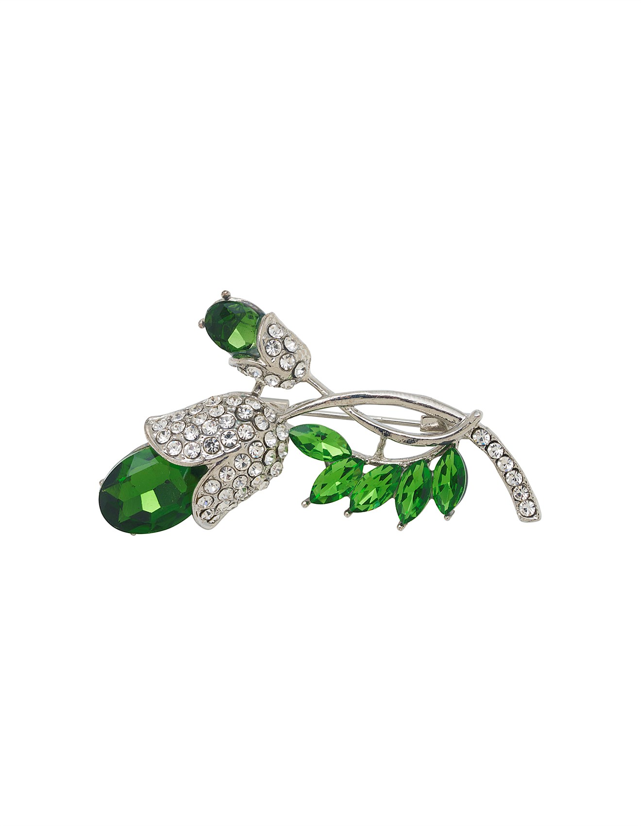 Barcs Jewelled Tulip Brooch | David Jones