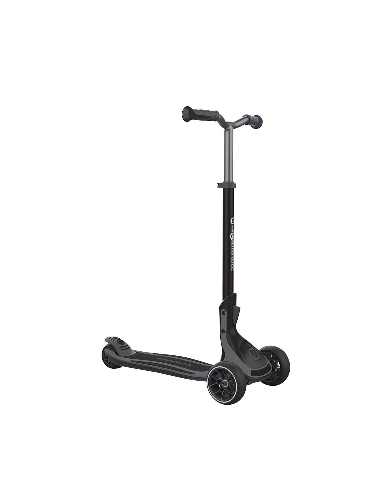 Globber Globber Ultimum 3 Wheel Scooter -Black/charcoal Grey | David Jones