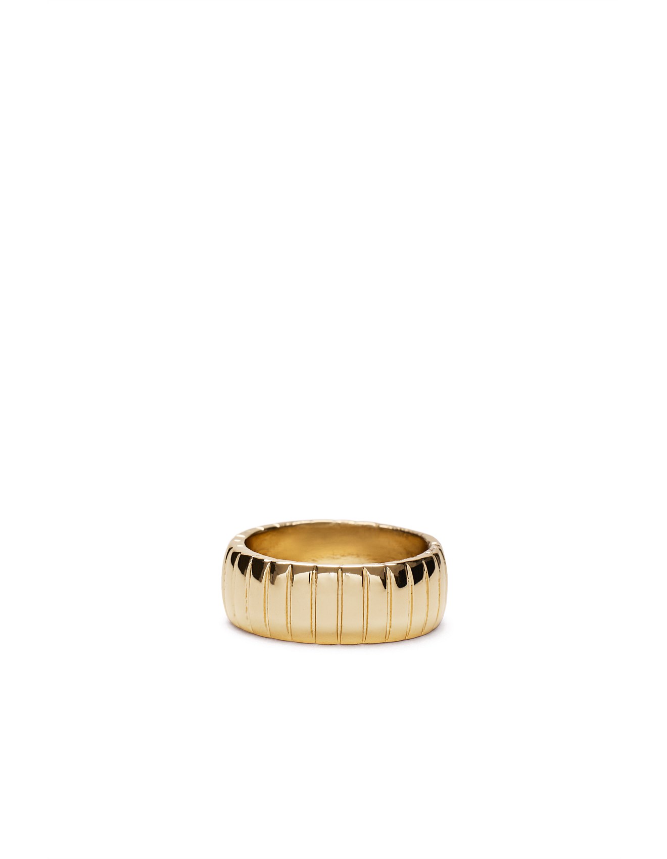 Seed Heritage Ribbed Ring | David Jones