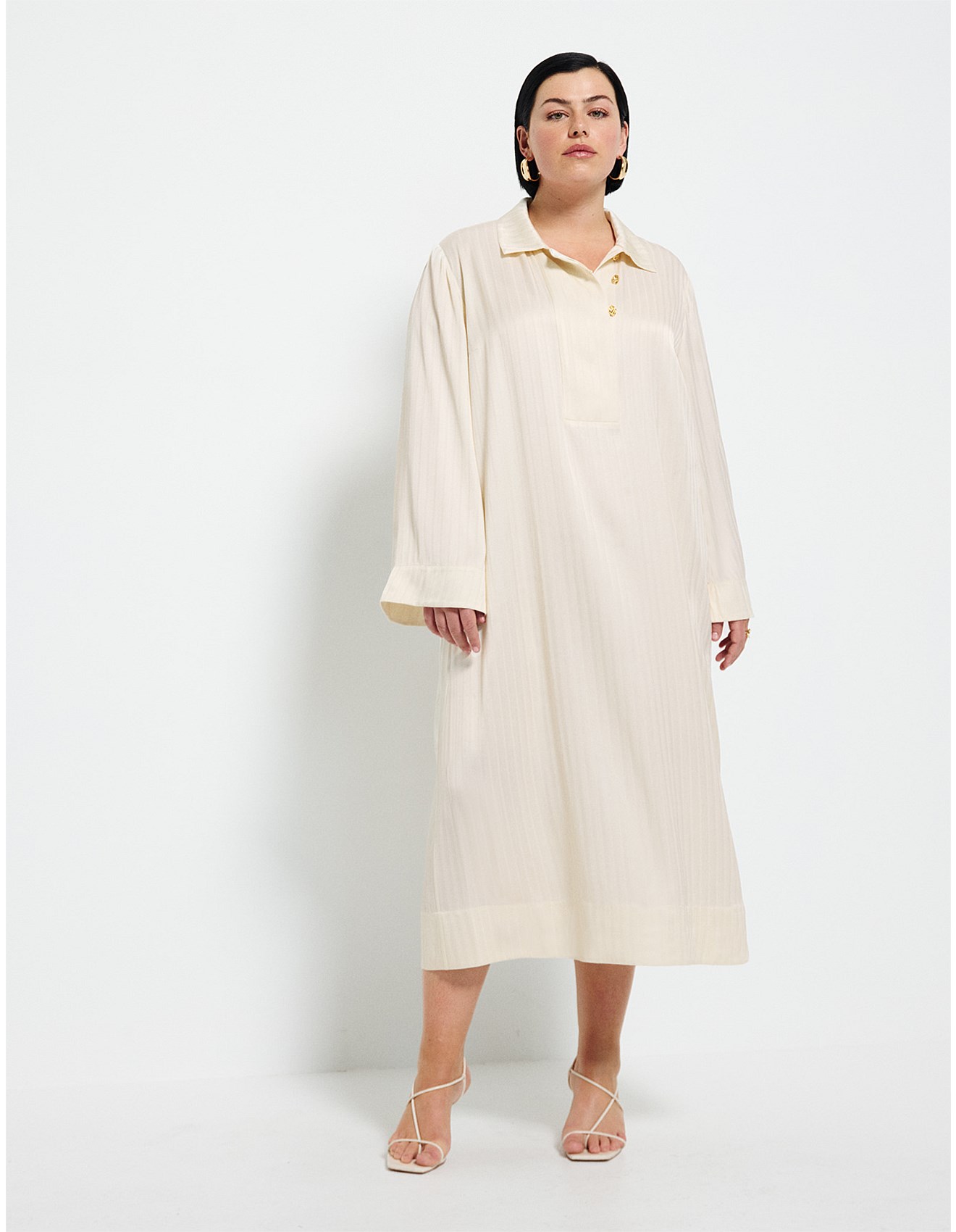 Commonry Collared Sheath Dress | David Jones