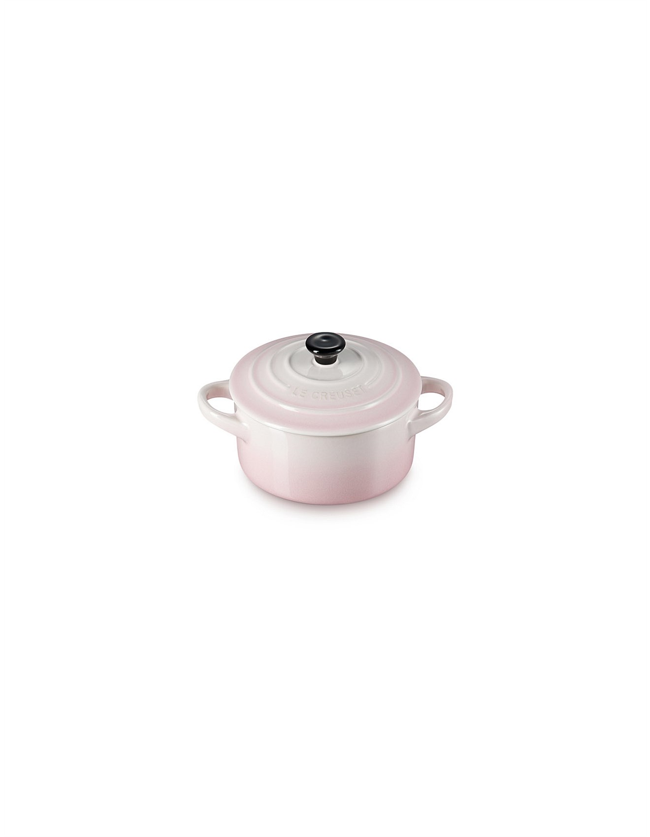 Le Creuset Mini Casserole 9cm Shell Pink | David Jones
