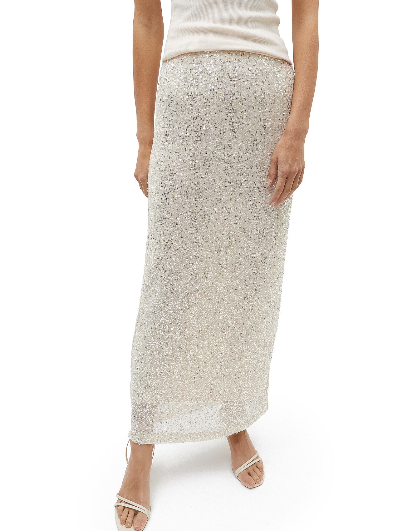 Seed Heritage Sequin Mesh Skirt | David Jones