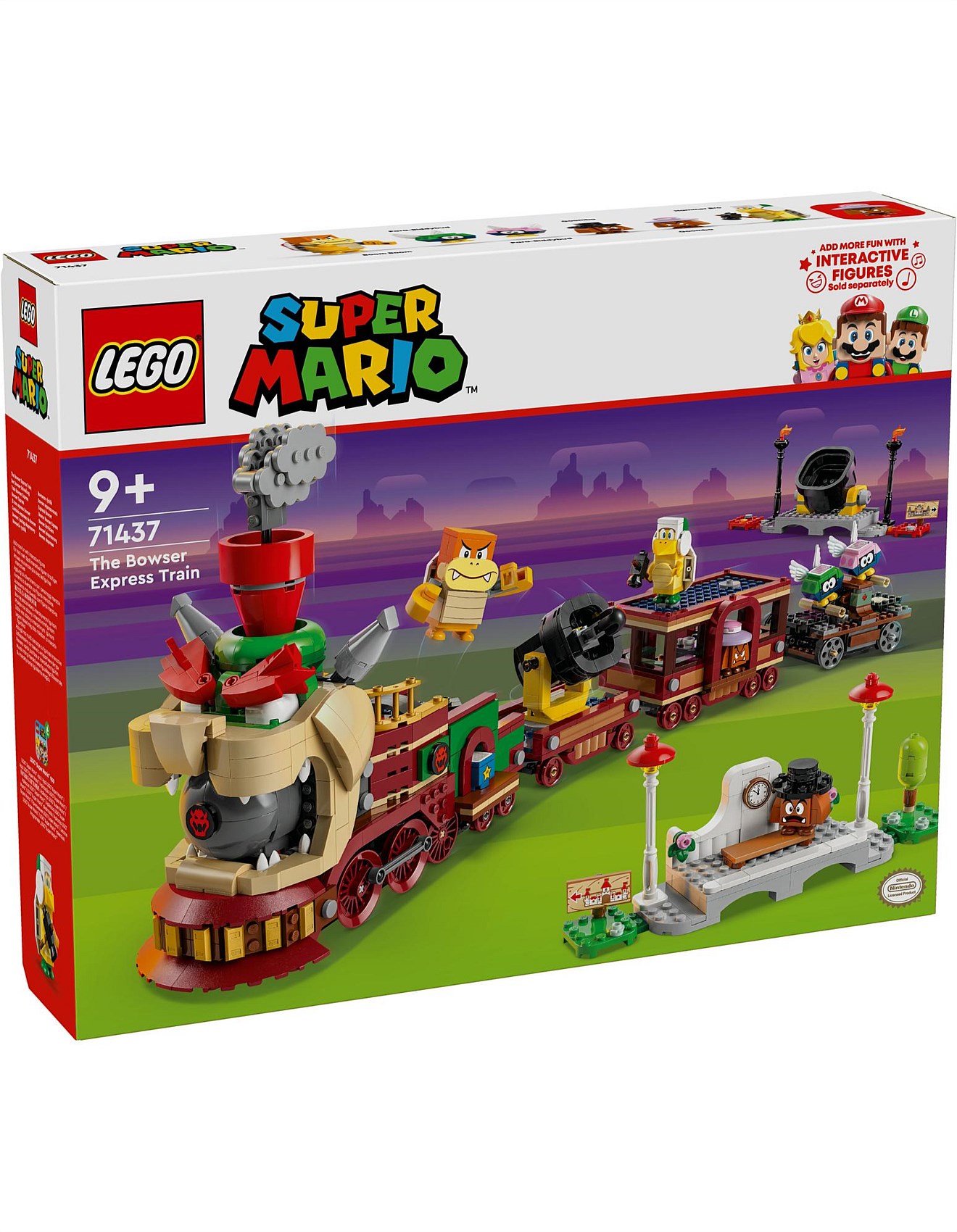 Lego Lego Super Mario the Bowser Express Train 71437 | David Jones