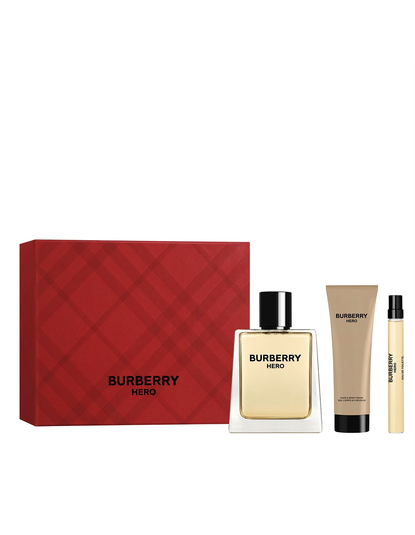 Burberry Burberry Hero Edt 100ml Gift Set | David Jones