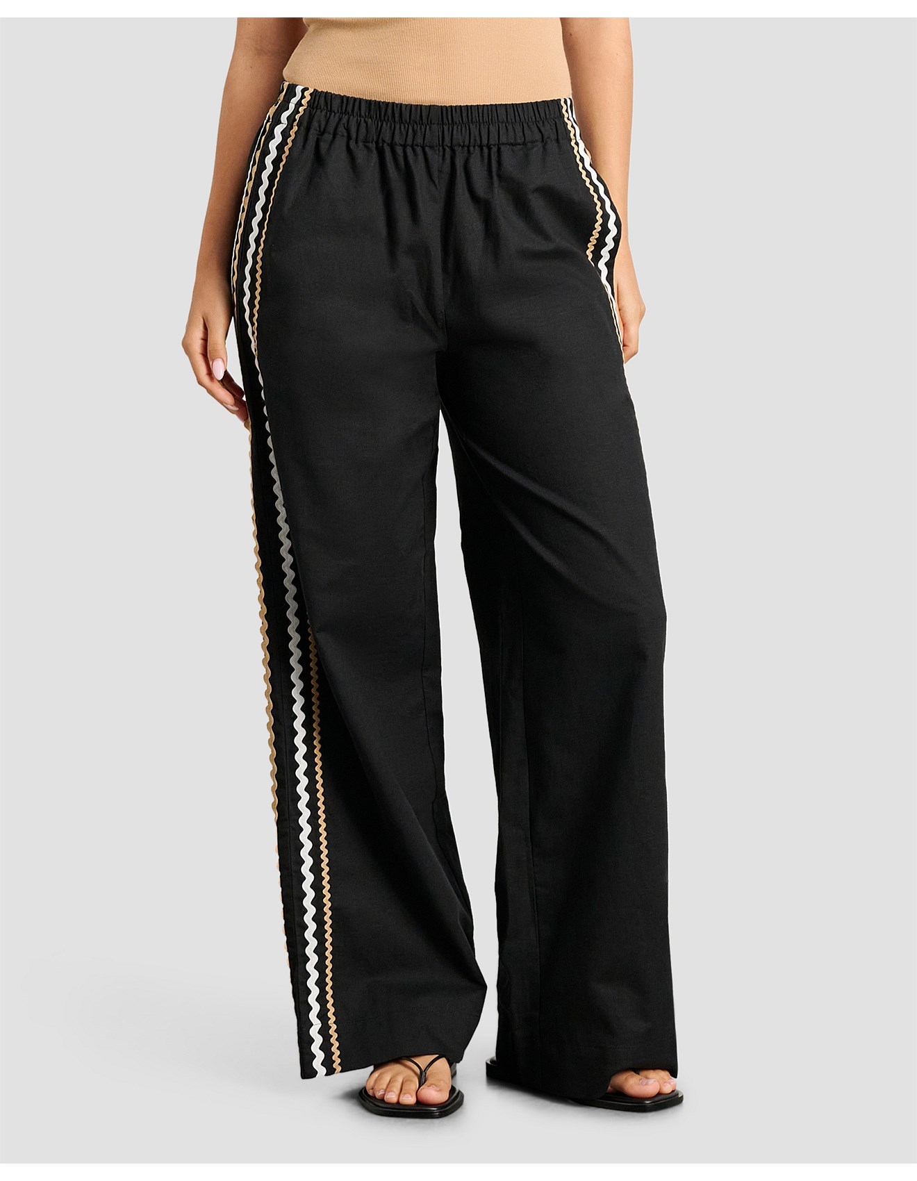 Jag Liv Wide Leg Pant | David Jones